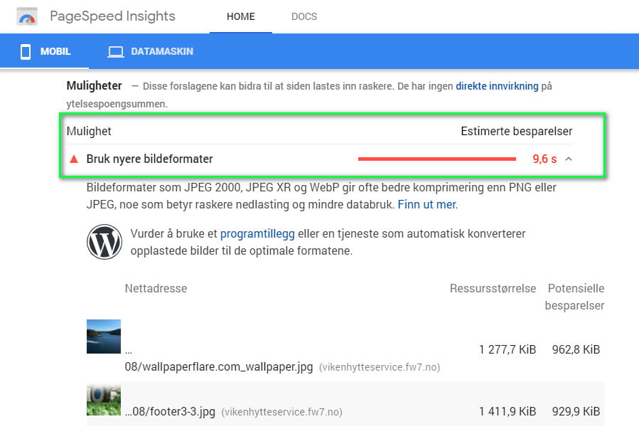 Derfor skal du bruke nyere bildeformater på din nettside! - Fredrikstad ...